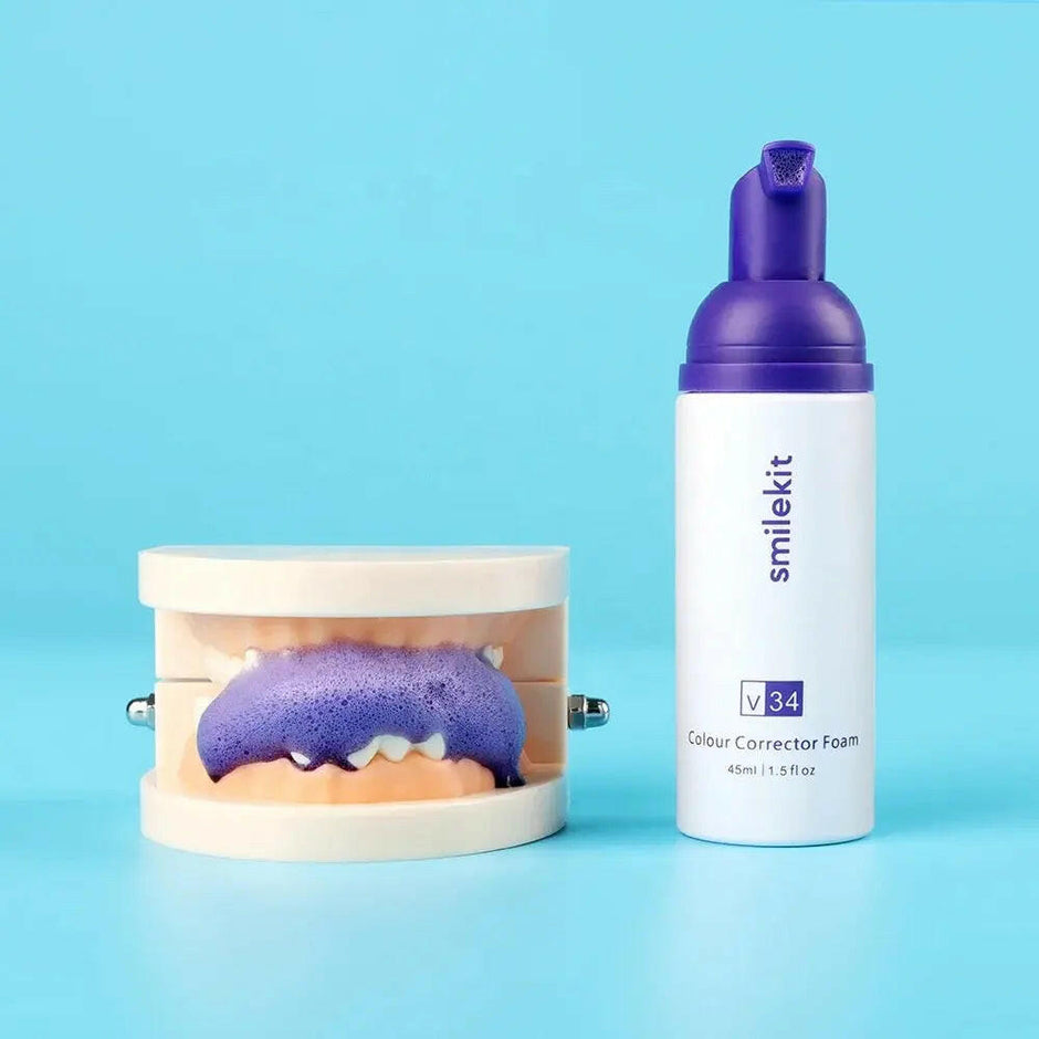 Smilekit | Teeth Whitening Kits, V34 Toothpaste & PAP+ Strips – smilekit